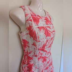J. Crew | Dresses | J Crew Palm Print Shift Dress | Poshmark